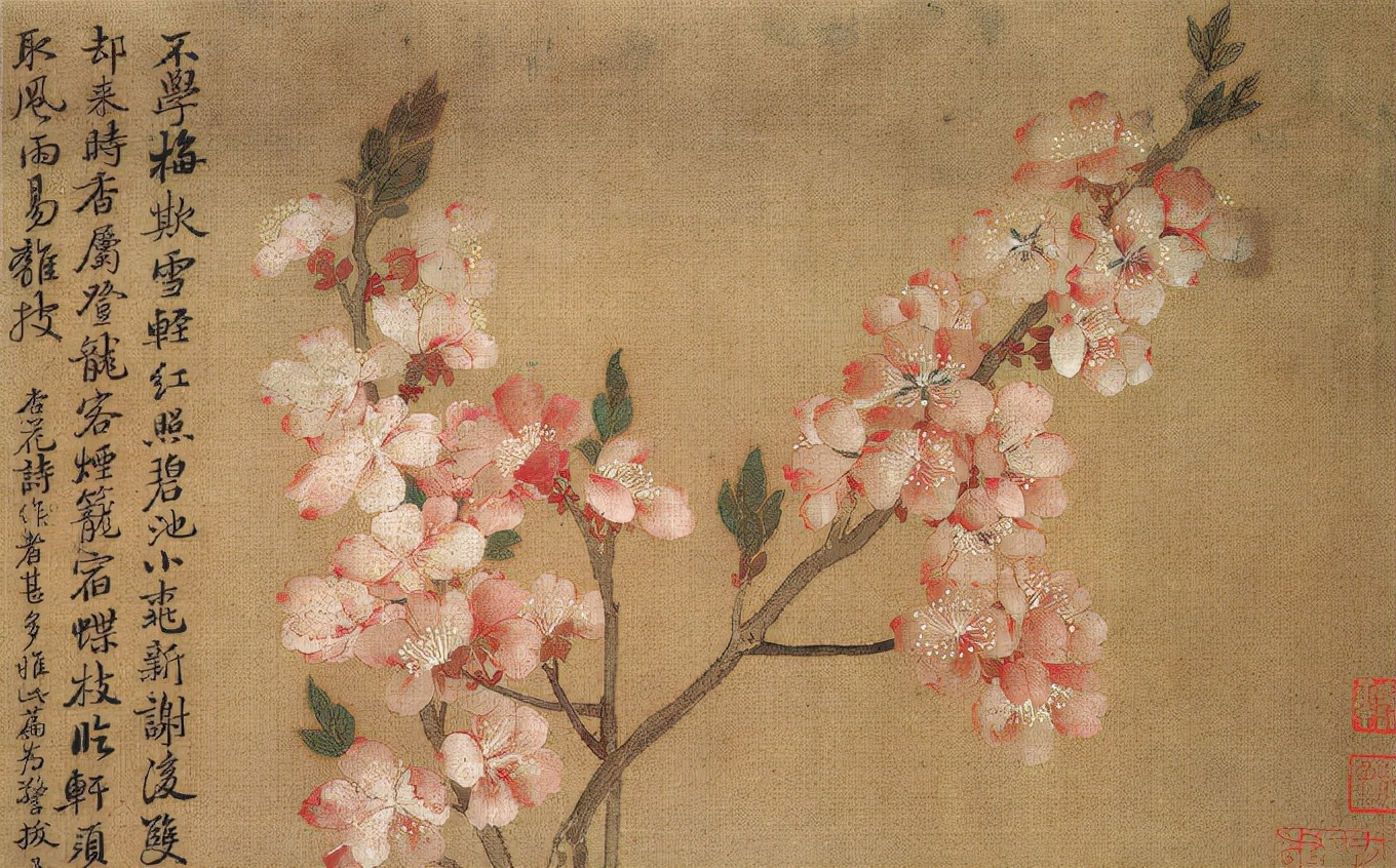 Yun Shouping Flower Picture Appreciation: A piece of 35 million pieces ...