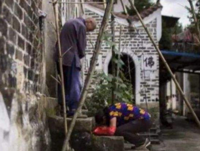 An 85-year-old monk who lives in seclusion in the mountains, once cut ...