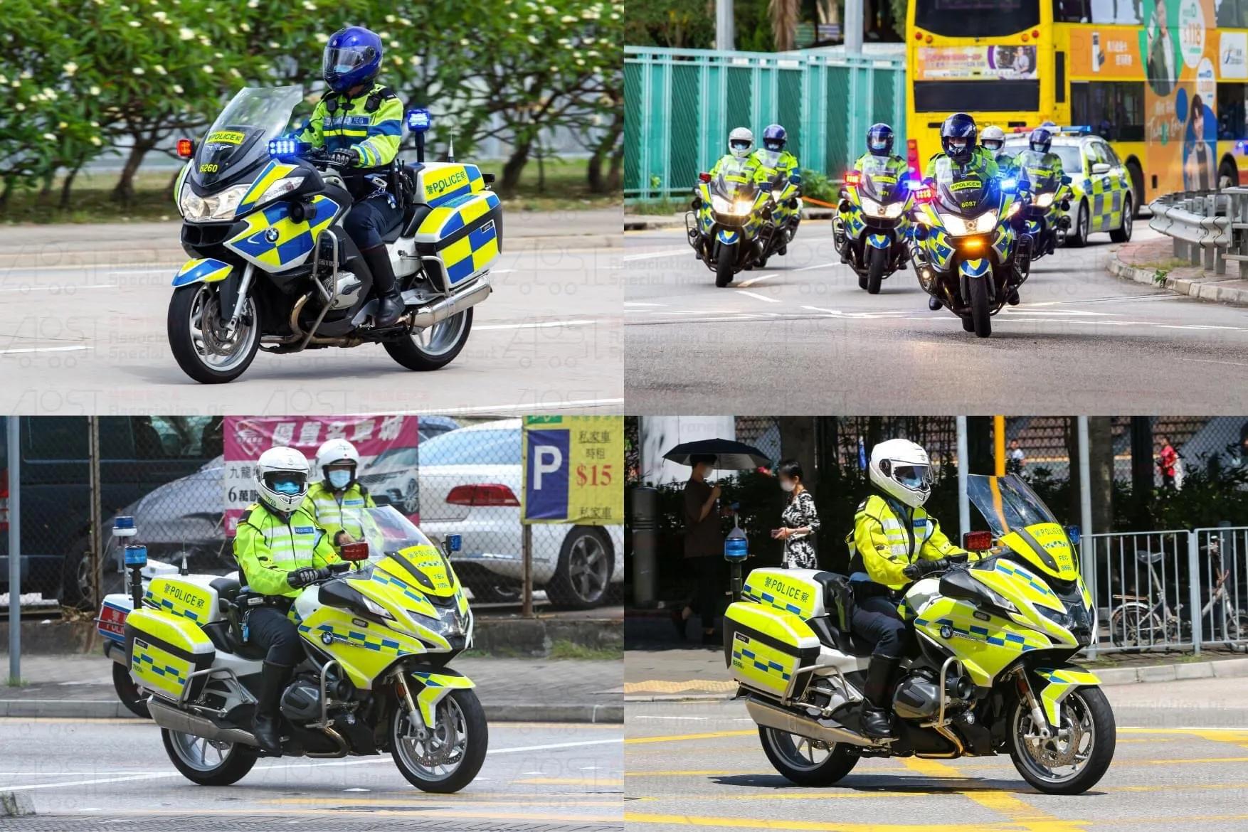 Hong Kong Traffic Police's latest police motorcycle BMW R1250RT - iNEWS