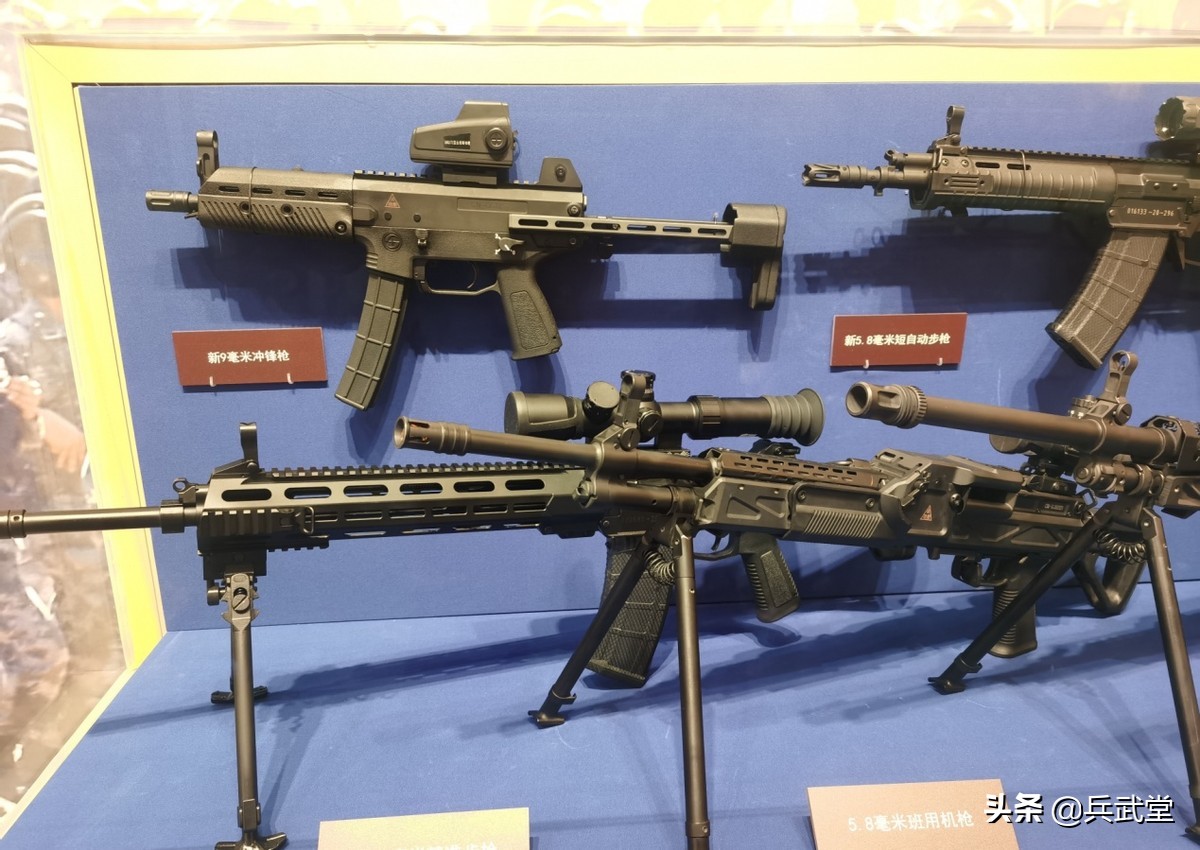 New domestic firearms appeared together, QJB201 machine gun, or a new ...
