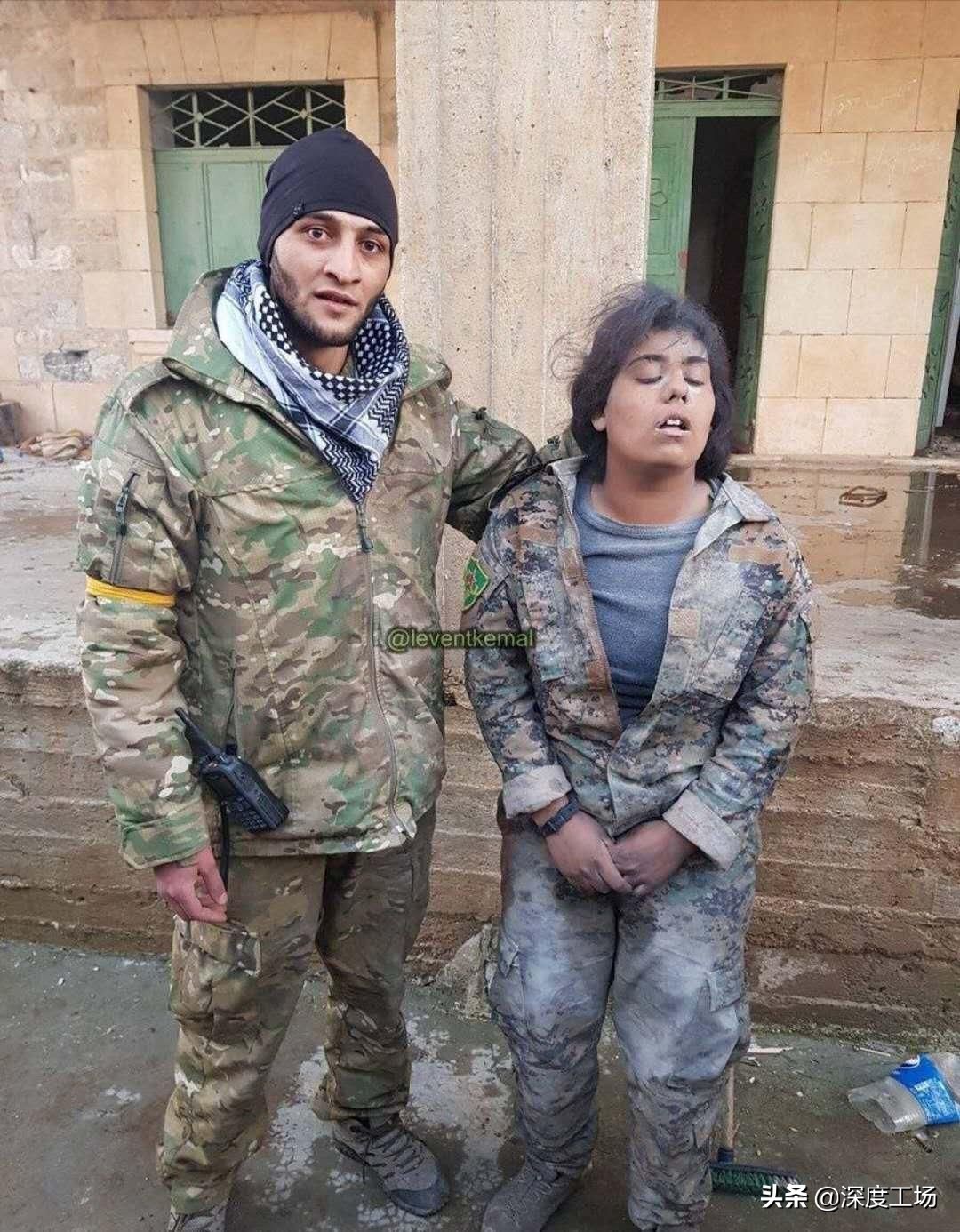 Turkish special forces raided and blocked Kurdish female soldiers in ...