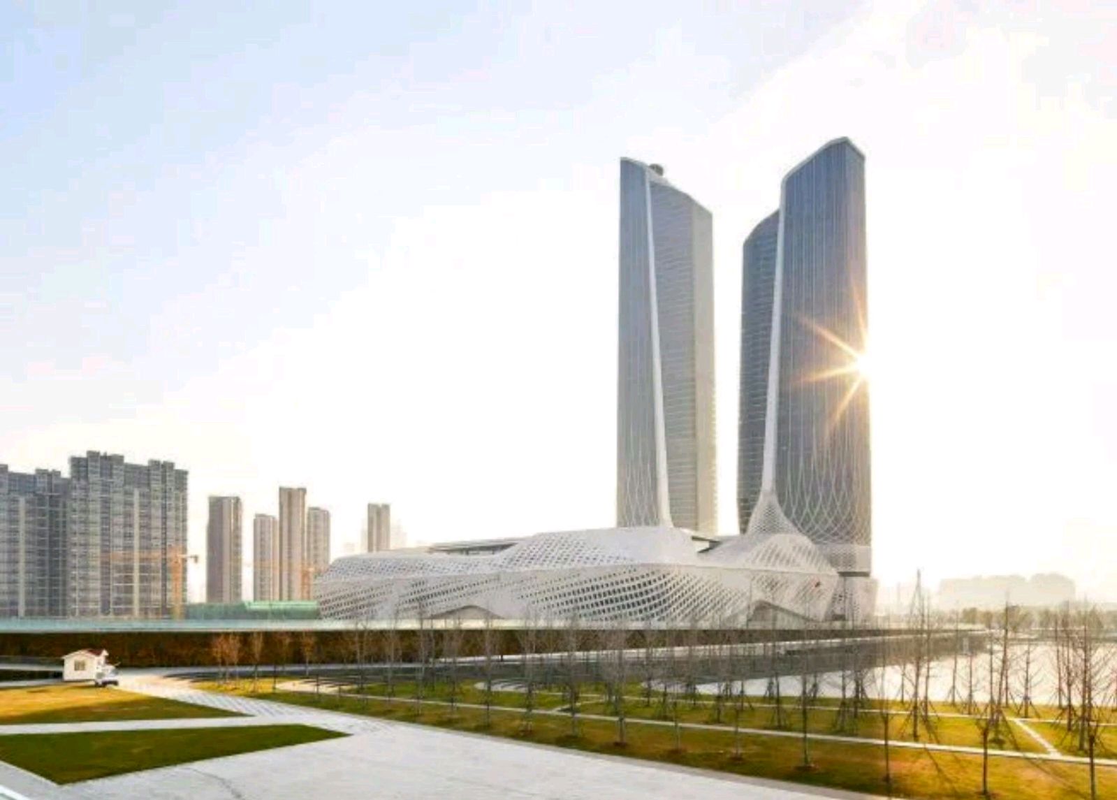 Suzhou has the "Gate of the East", and what "characteristic buildings ...