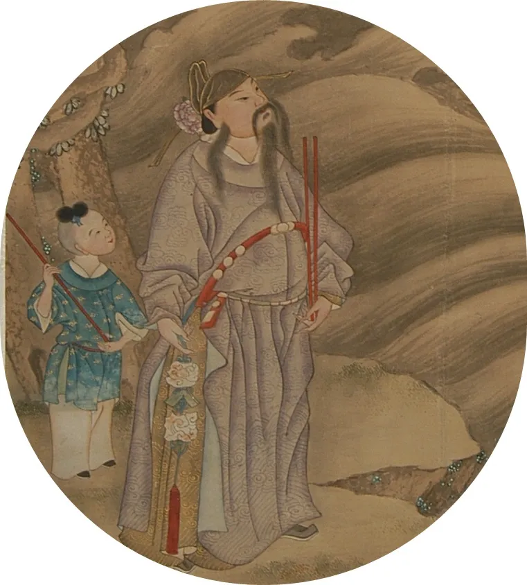 Shen Quan from the Qing Dynasty wishes longevity - iMedia