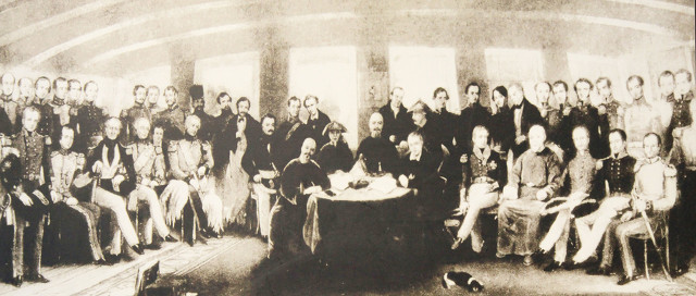 The "Nanjing Treaty" was signed on the day of the fight against horses ...