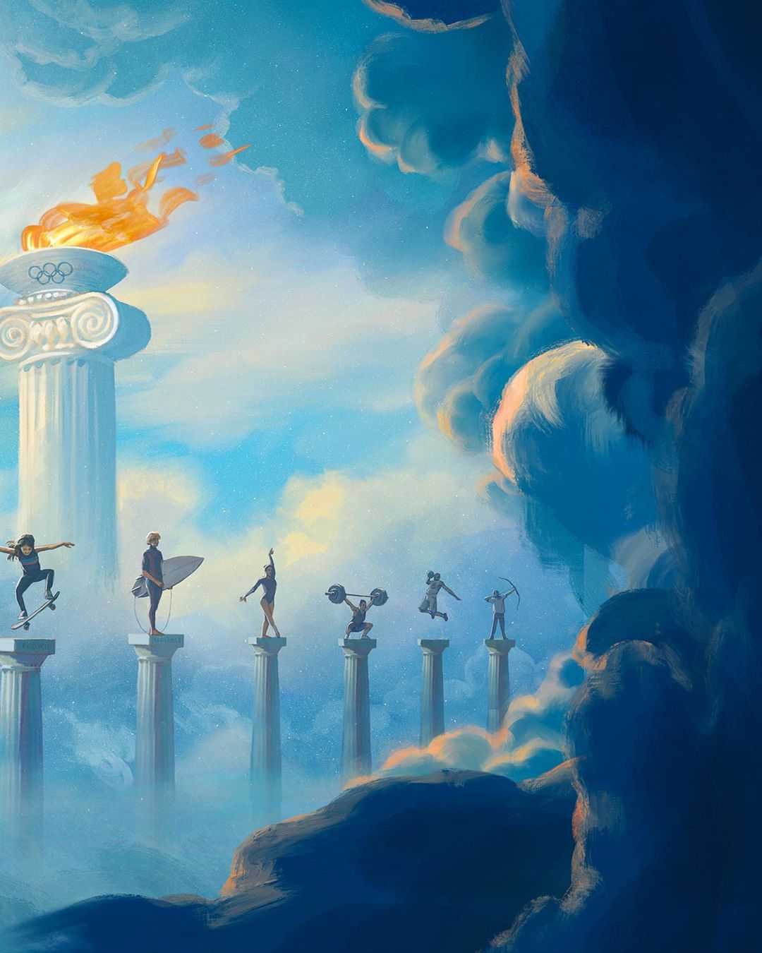 Deeply depict the rebellion that is shining under the combination of ...