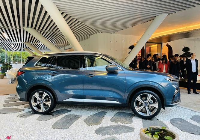 Another mid-size SUV is the first show at the Guangzhou Auto Show ...