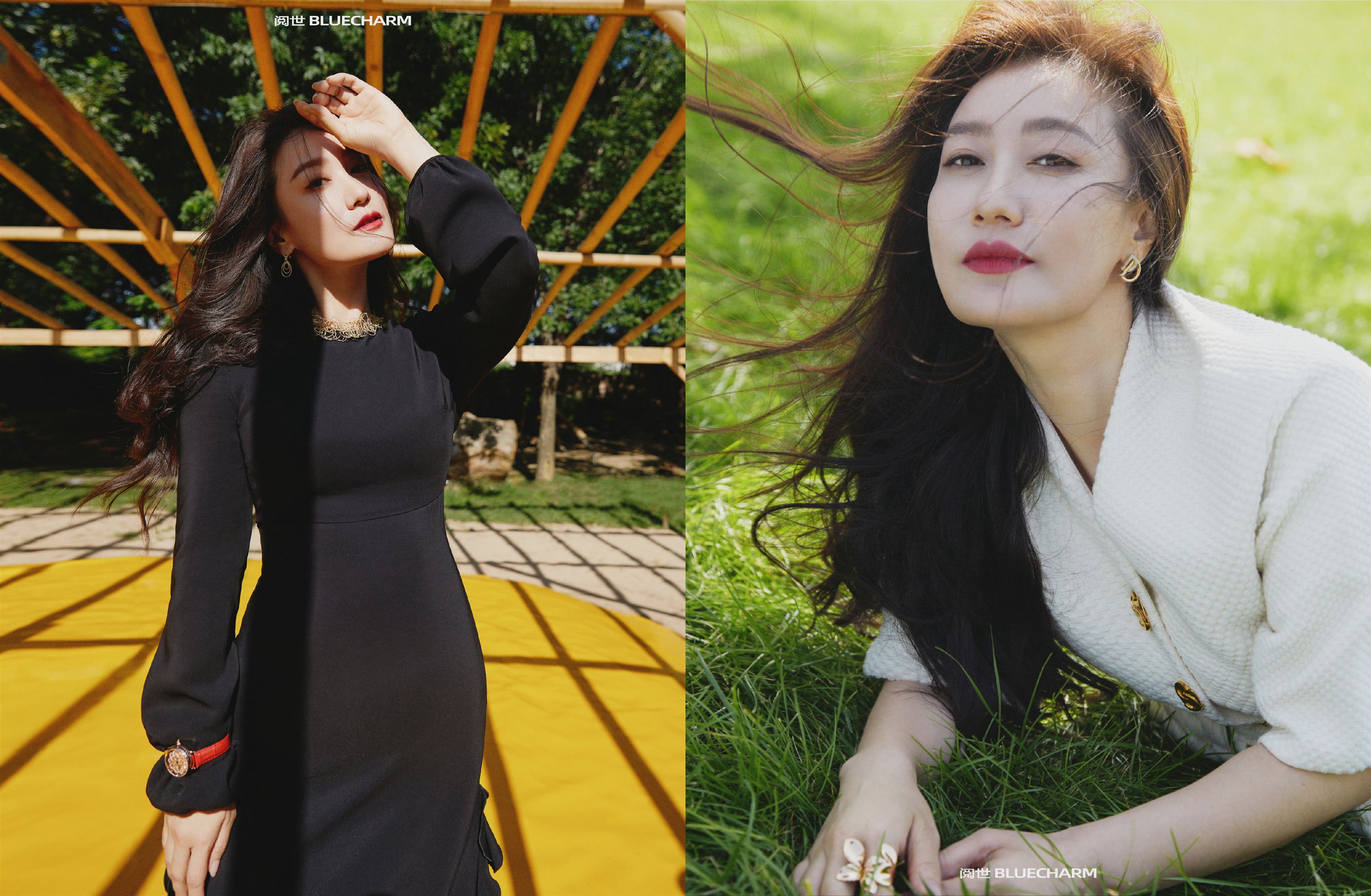 Tan Jing cross-border to sing the theme song to the game, the leather jacket looks like Linghua ...