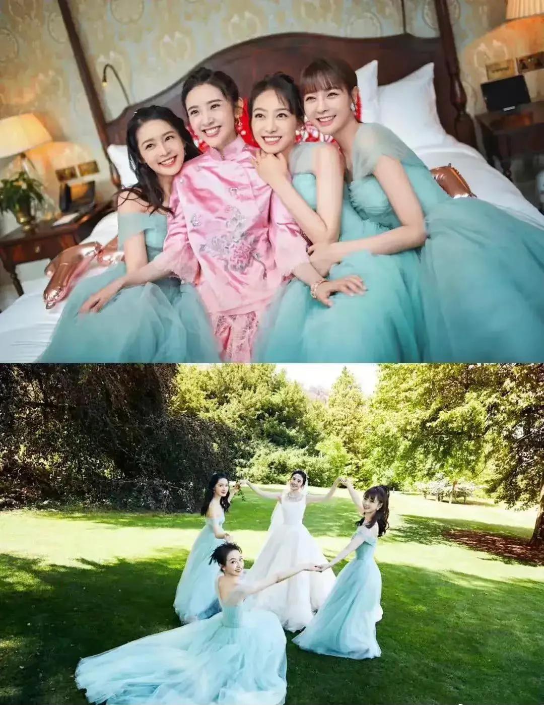 Zhang Ruoyun and Tang Yixin's wedding scene was first exposed. The handsome men and beautiful ...