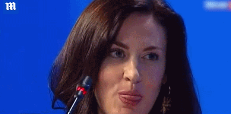 American female reporter "teases" Putin! Russian beauty has also ...