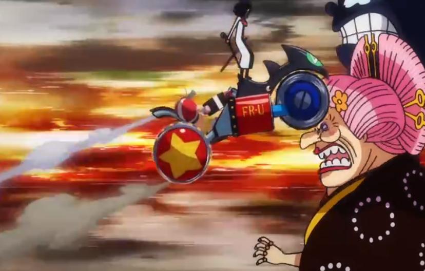 One Piece Episode 998: The animation group senior Hei Sanji, the four ...