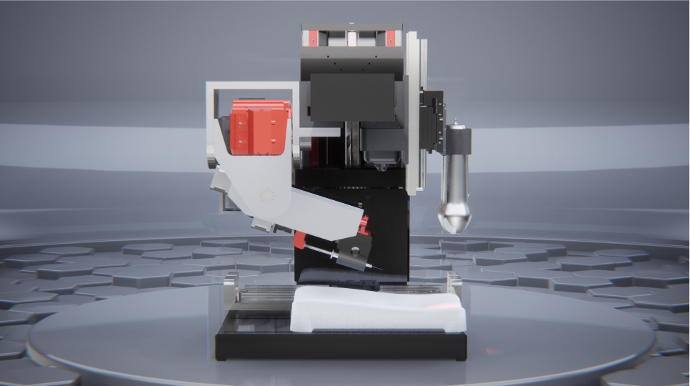 The Tongji University team developed an automatic needle-piercing robot ...