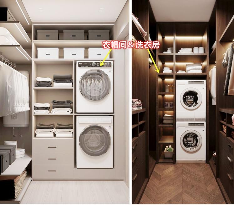 The cloakroom is not only used to put clothes, but also combined with ...