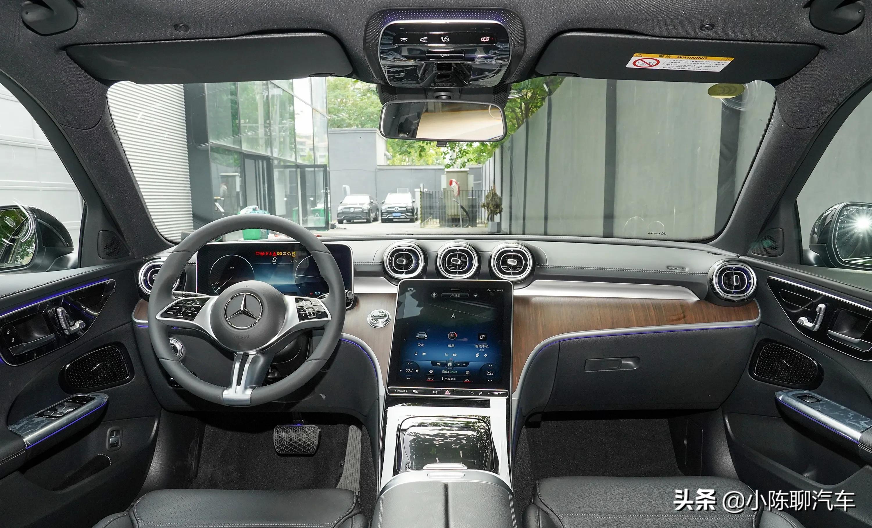 More than 370,000 bought Mercedes-Benz C-Class, 1.5T+48V system, the exterior and interior trim ...