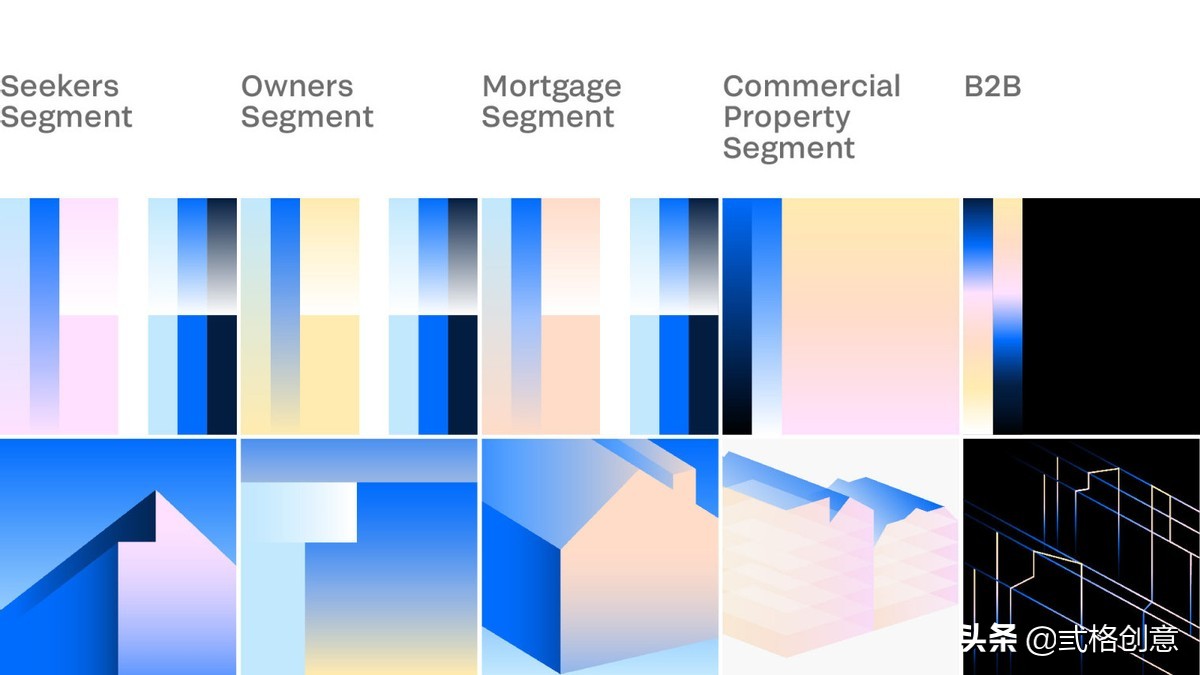 Visually stunning!The vi design of cian, a Russian real estate brand ...