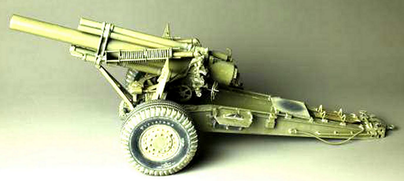 155mm Howitzer of American Artillery in World War II - iNEWS