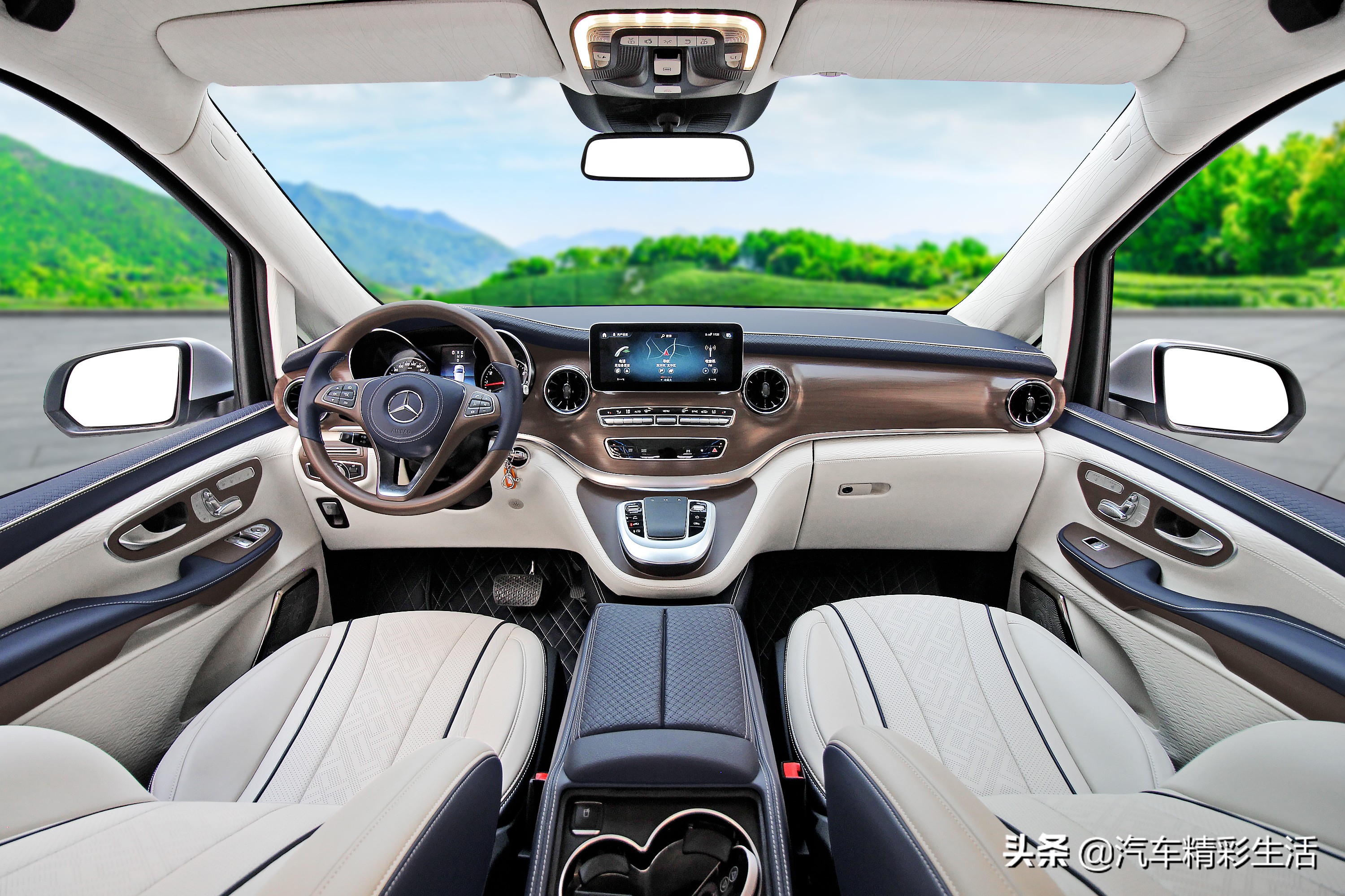 Mercedes-Benz V260 new interior upgrade, modified interior is to show ...