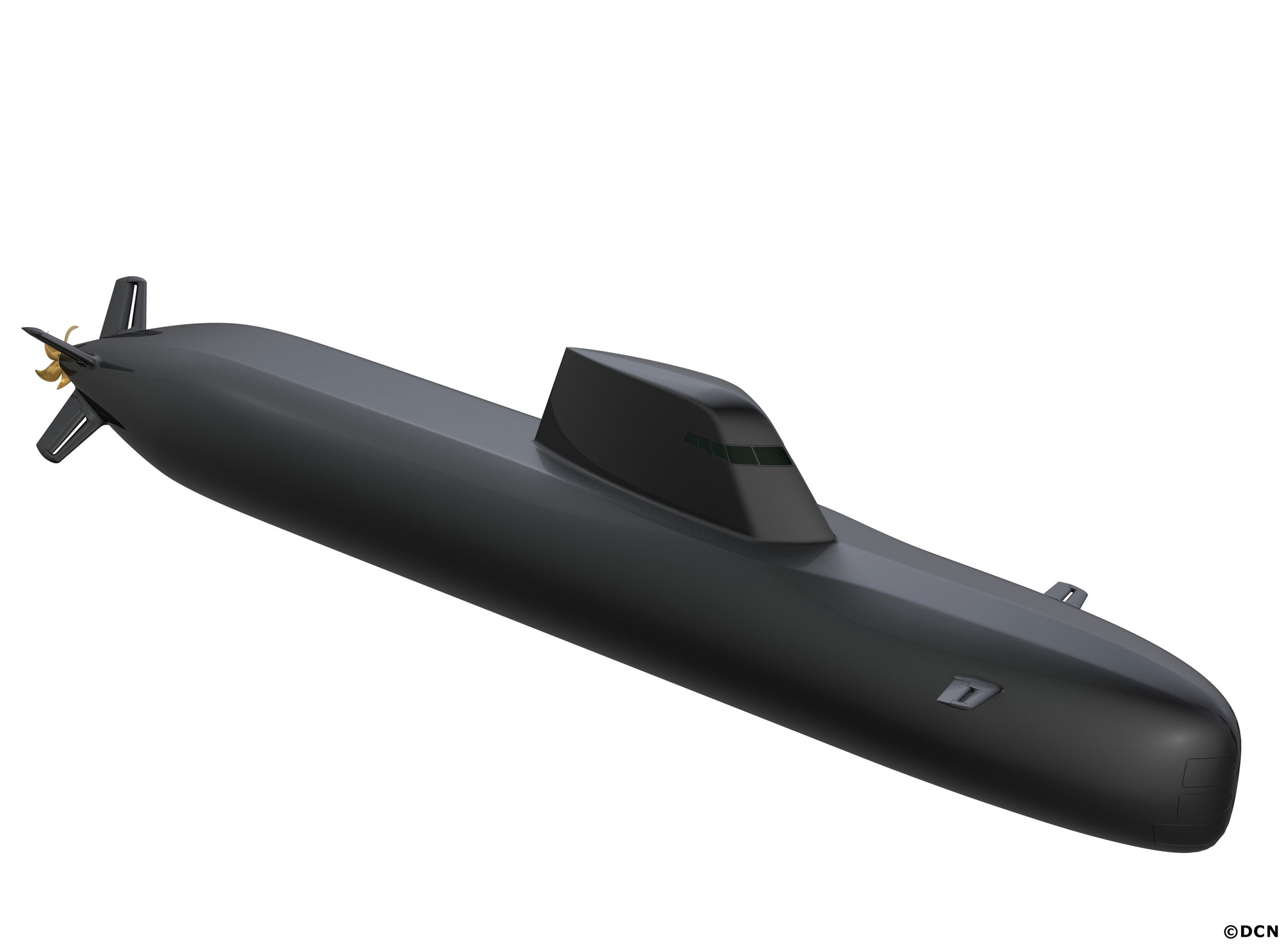 The new concept submarine designed by this shipbuilding company leads ...