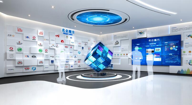 Multimedia exhibition hall design technology makes the electronic sand ...