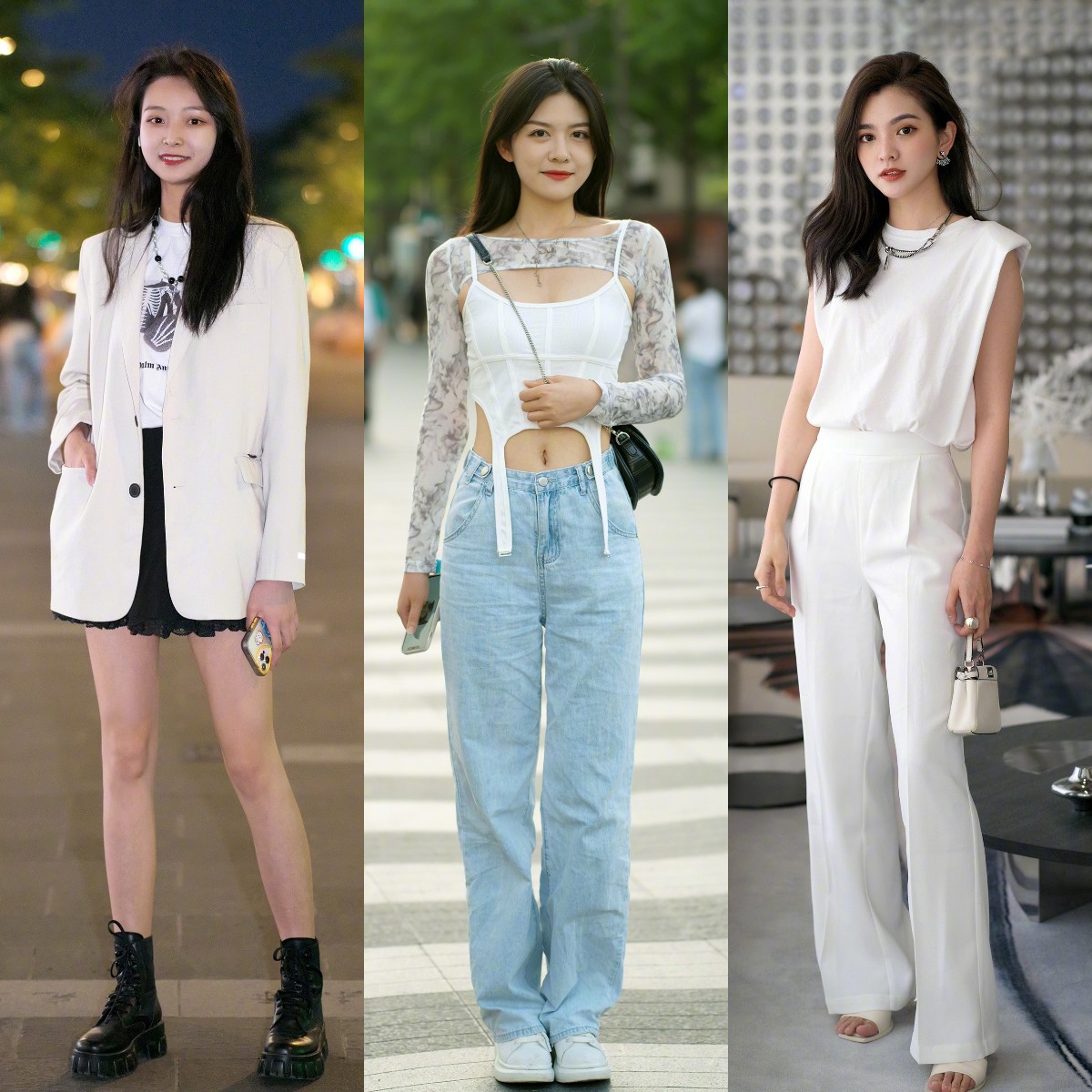 What color are you wearing this summer?These "white collocation" ideas ...