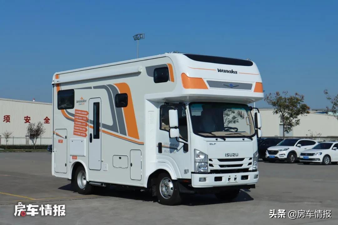 Brand new Isuzu 700P flat-top motorhome!5.2T diesel engine is powerful ...