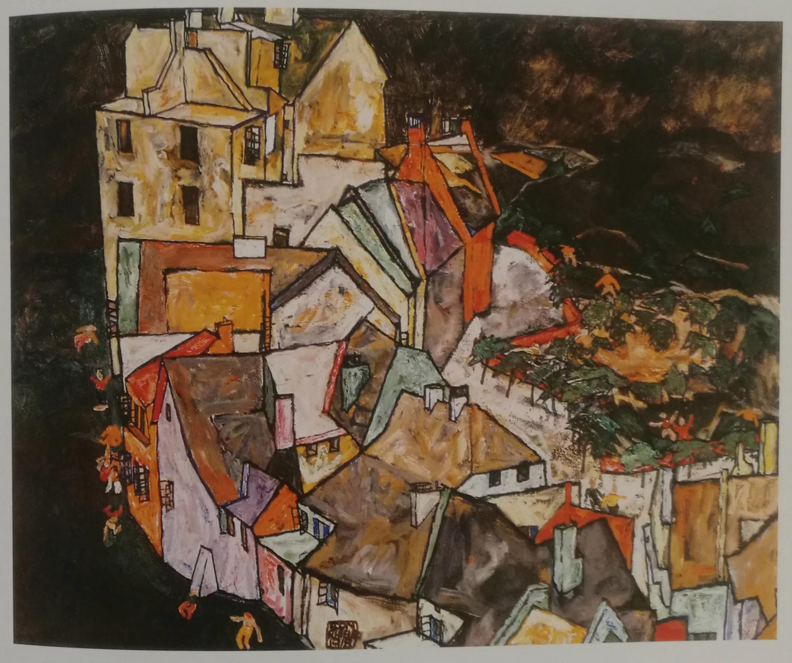 Austrian genius painter Egon-Schiller at the beginning of the 20th ...