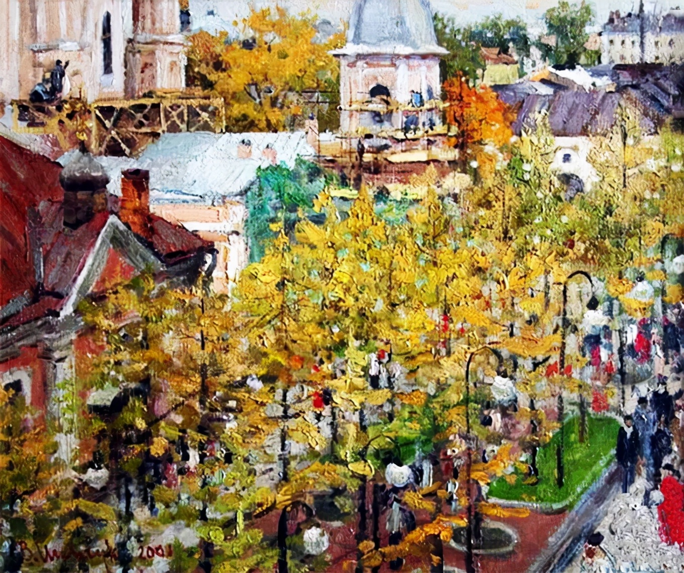 Lieutenant Art: This Ukrainian painter Anatoni's landscape oil painting ...