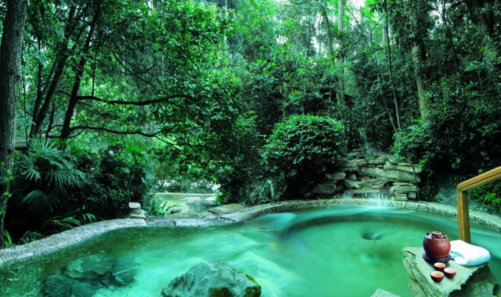 Design and expression of "personality" elements of hot spring cultural ...