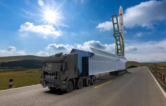 The overall plan of the Linglong 1 rocket launch platform of Zero One ...