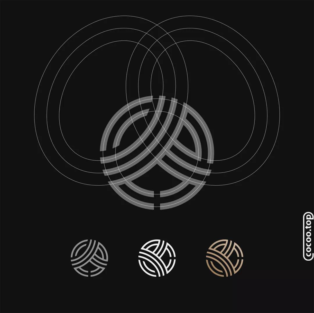 The principle of excellent logo composition!Point, line, area - iNEWS