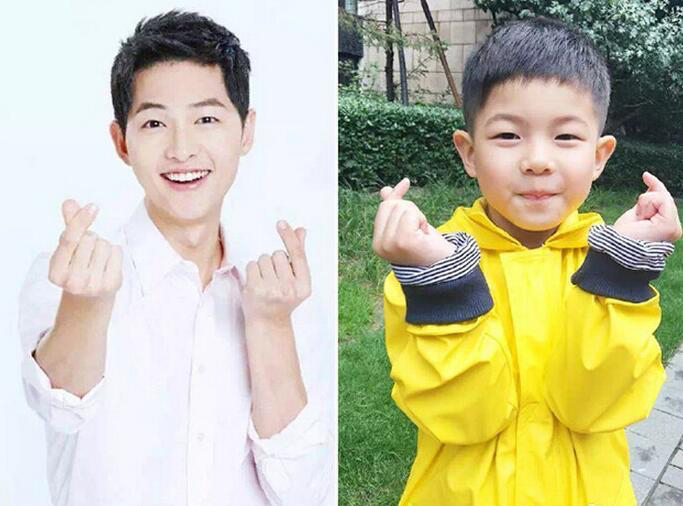 9-year-old Anji has gained a new height, has a small belly, and his ...