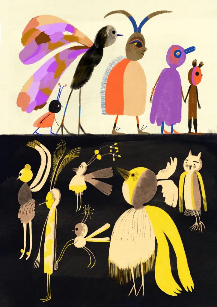 Artwork by illustrator Daniela Tieni - iNEWS