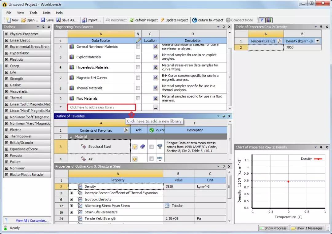 ANSYS Workbench 重要操作-材料參數庫的建立 - 資訊咖