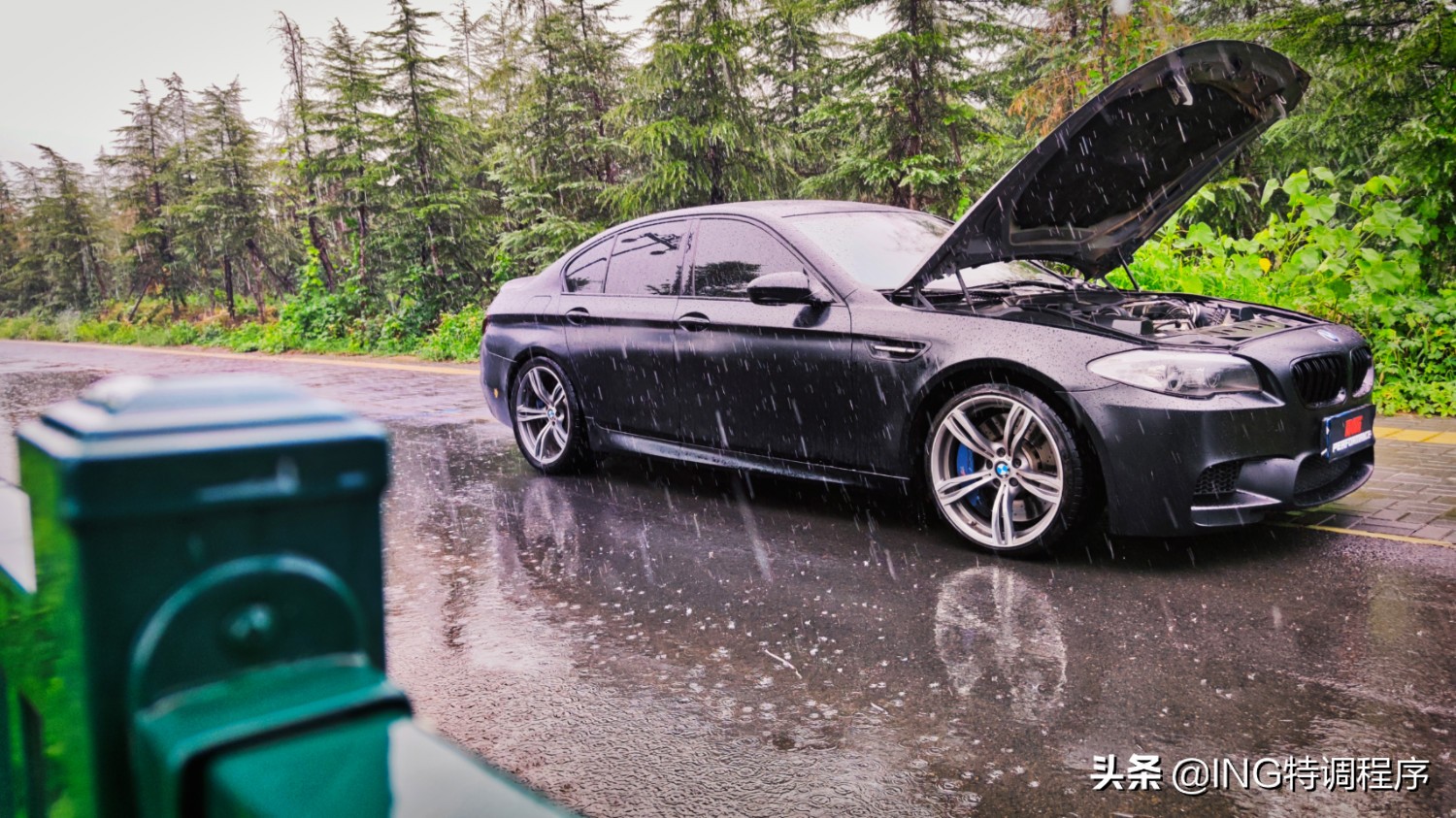 How much potential can the 12 BMW M5 4.4T brush ecu, ING special-tuned 8-cylinder "Jiwang ...