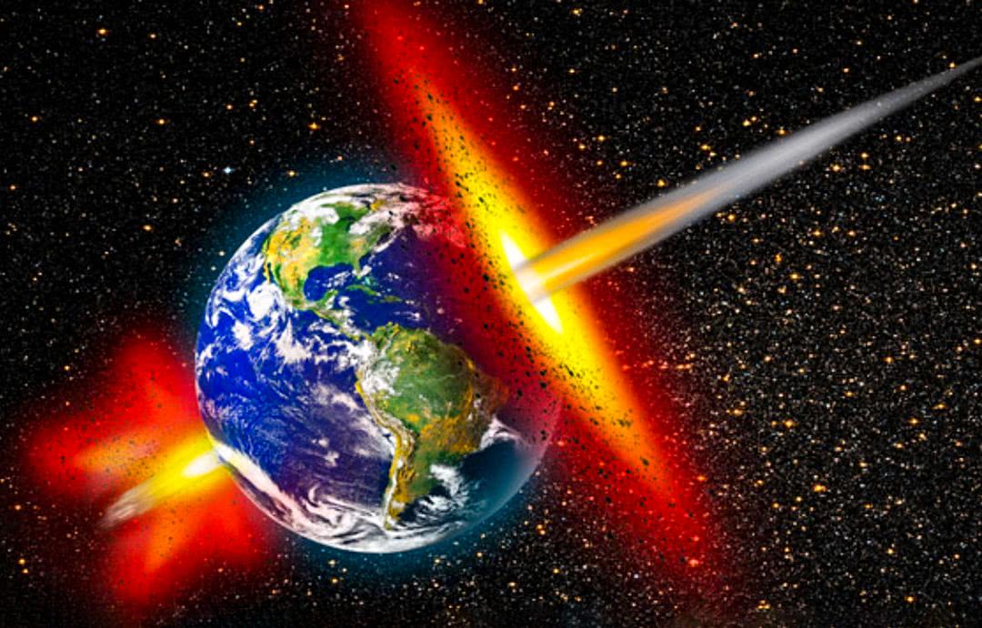 What would happen if a needle hit the earth at the speed of light?Will ...