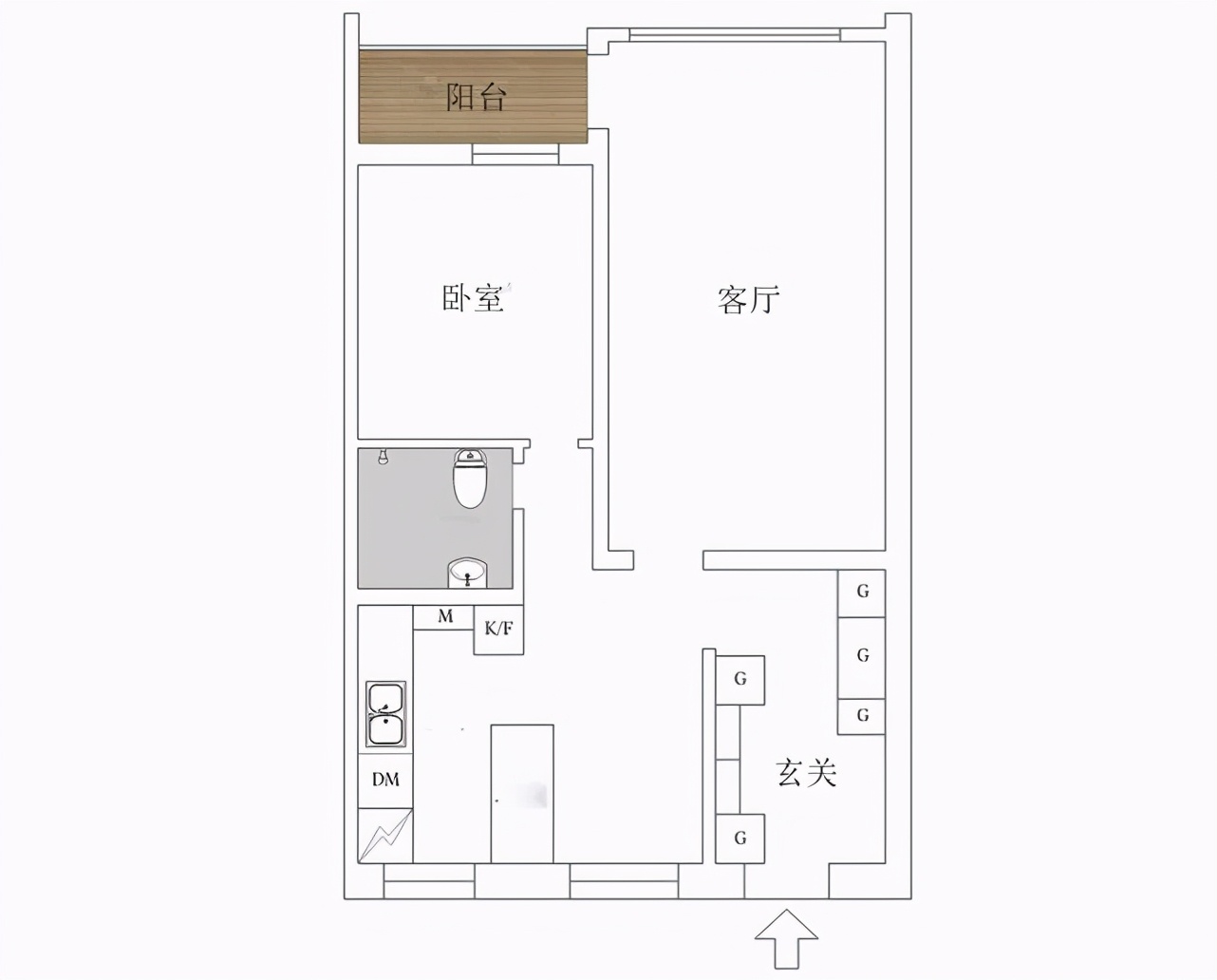 Renovation of 53 square meters old house of Friend's house, simple ...