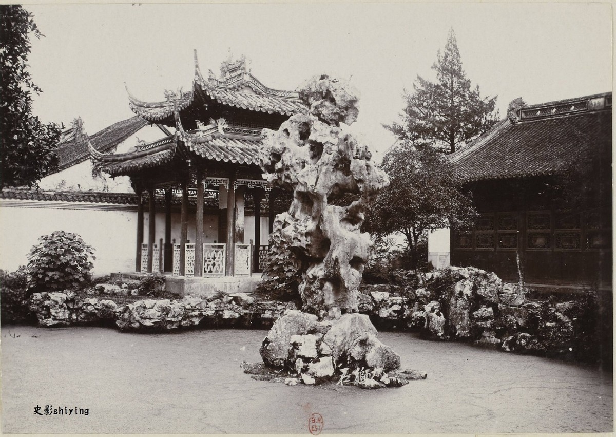 West Lake Wenlan Pavilion a hundred years ago, the iconic Wenlan ...