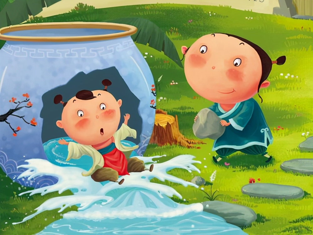 Sima Guang smashed the tank, what is the background of the kid he saved ...