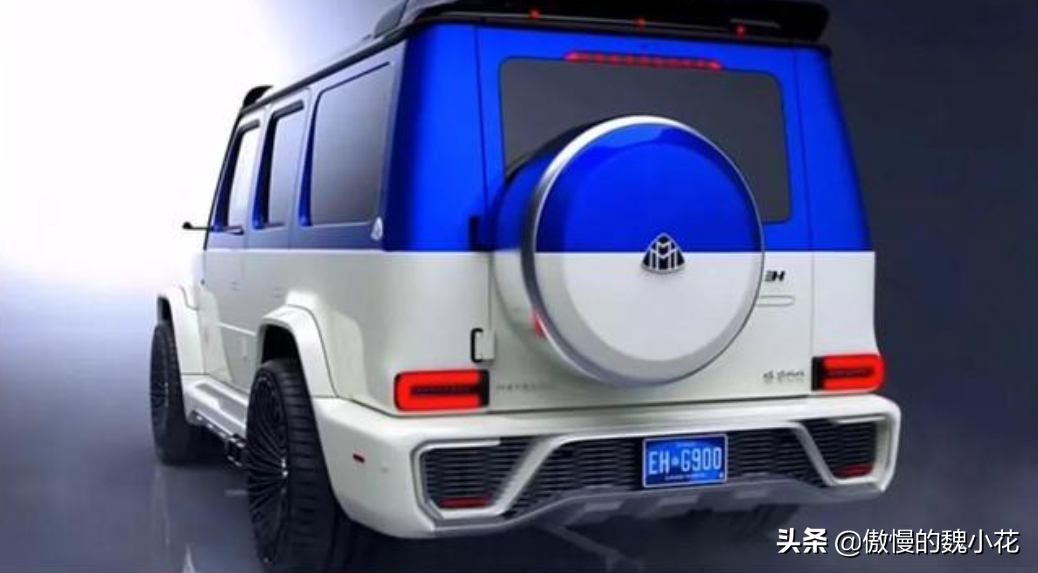 The special edition "Maybach G900" is launched, limited to 50 units ...