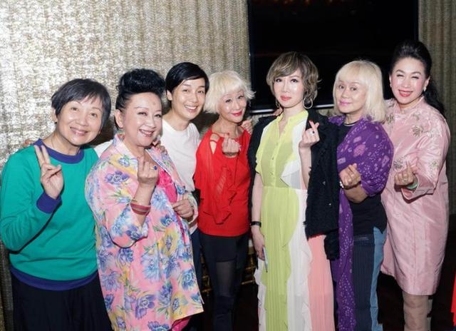 Chen Manna celebrated her 70th birthday, "the queen of ghosts" Wang ...