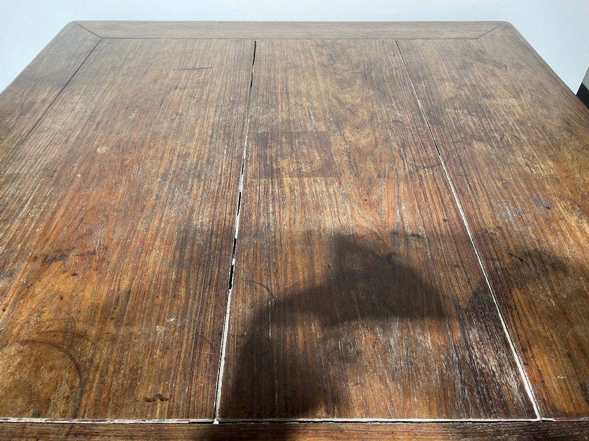 Clusters, clusters, typical wheat spike pattern on the marching table ...