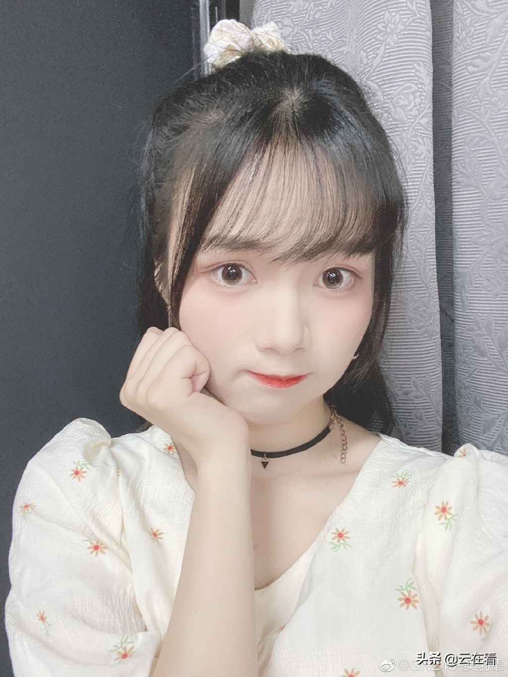 Appreciation of the charming photos of pure beauty Wu Yufei, so cute ...