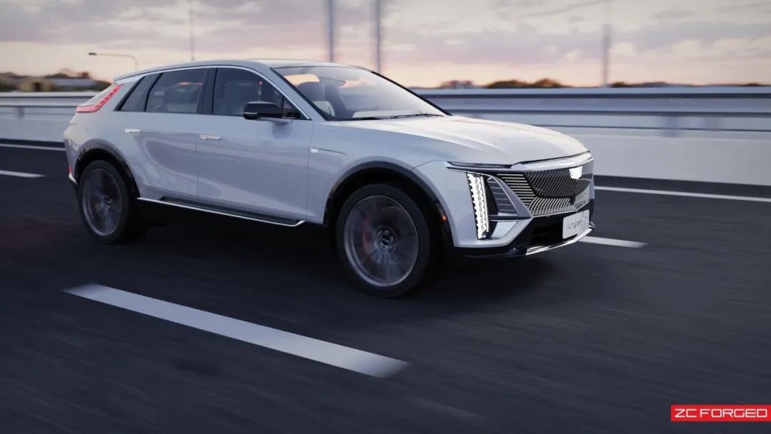 Cadillac LYRIQ modified 22-inch ZCFORGED VS5X forged wheels (second ...