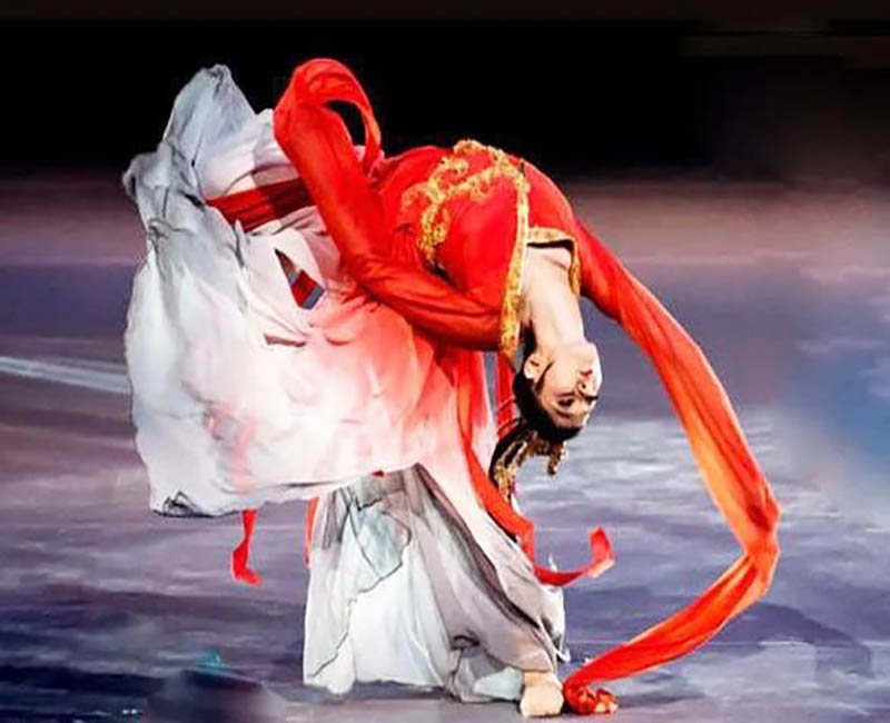 "Sister of the Immortals" Gu Jinling: Dance of classical dance won tens ...