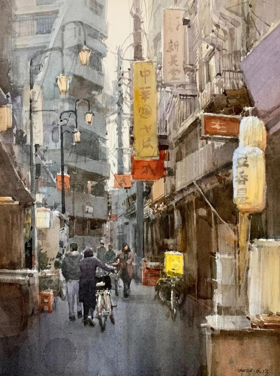 Appreciation of He Wenqing's Watercolor Works - iNEWS