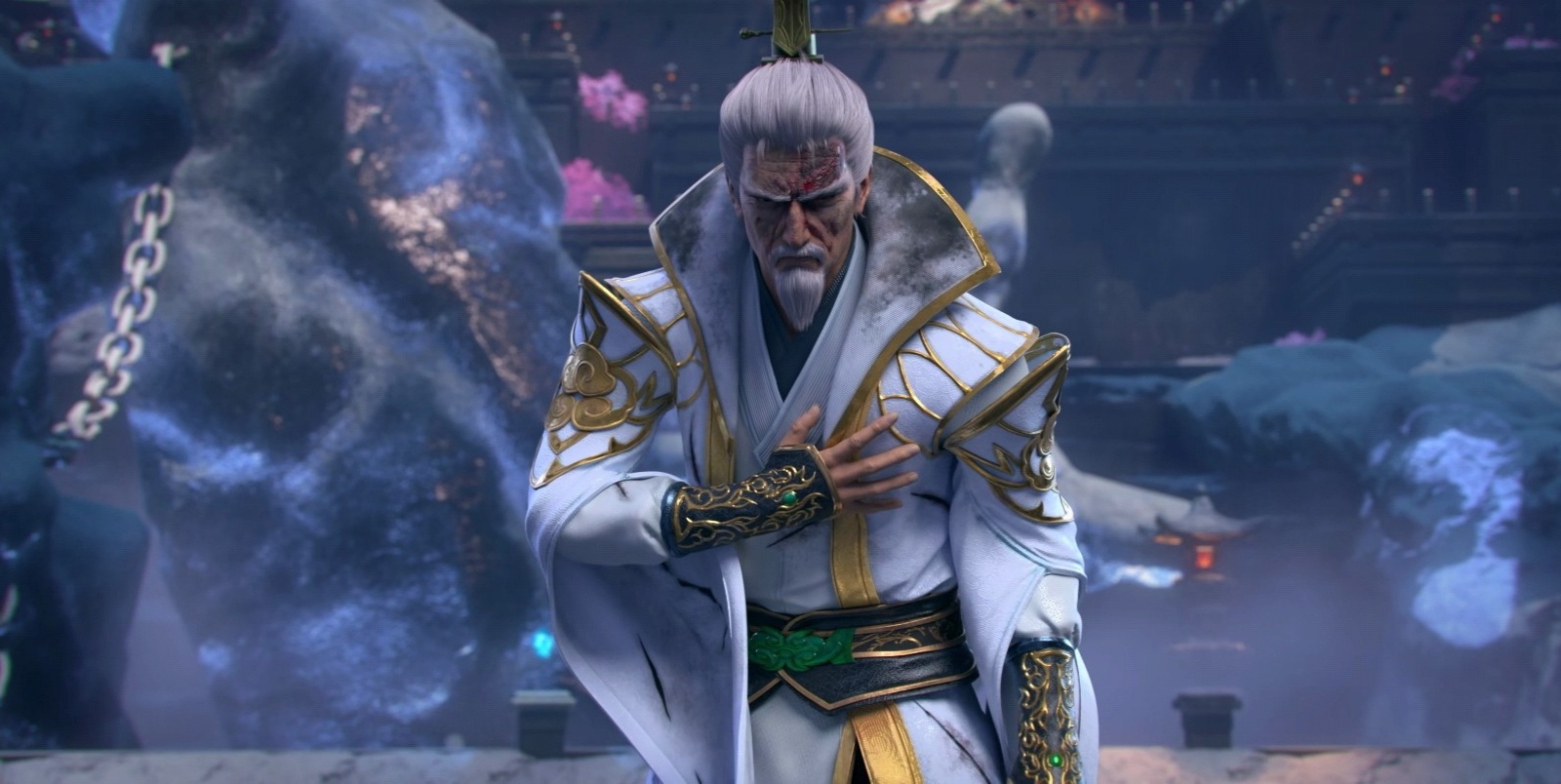 Fights Break the Sphere: Ling Ying severely inflicted Yun's edges and ...