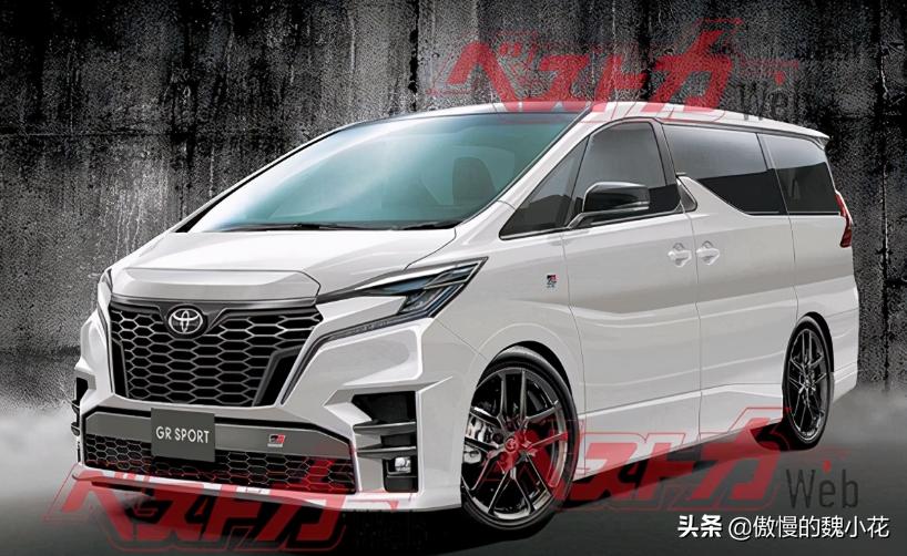 Toyota "Elfa" officially replaced, a variety of front faces are ...
