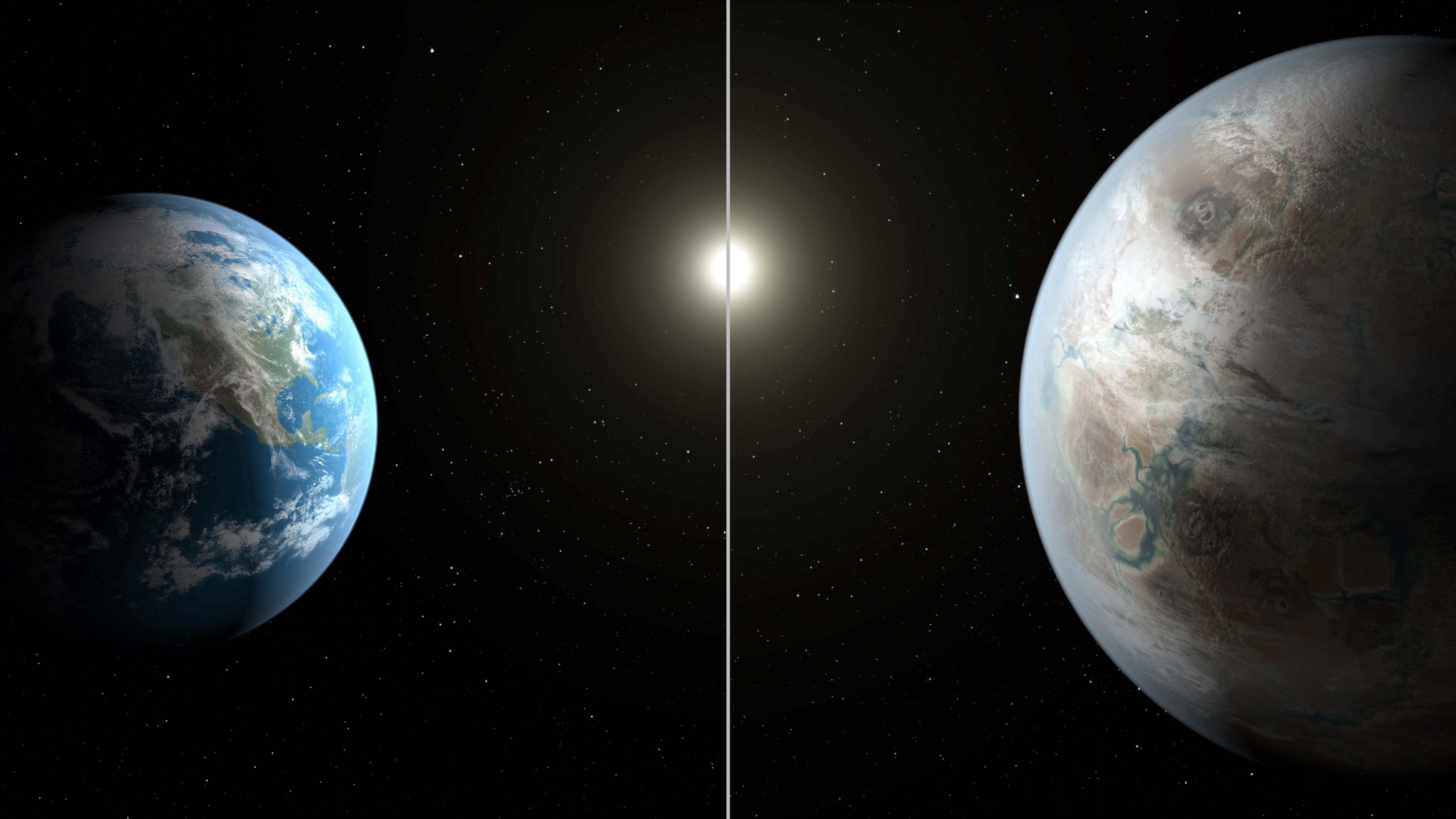 The super-Earth "Kepler 22b", one of the planets most likely to have ...