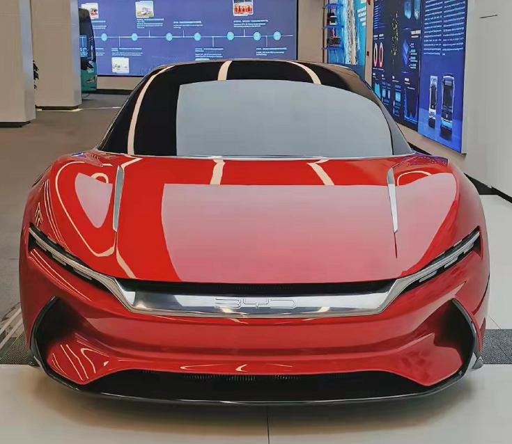 BYD concept sports car exposed: handsome appearance, full supercar ...