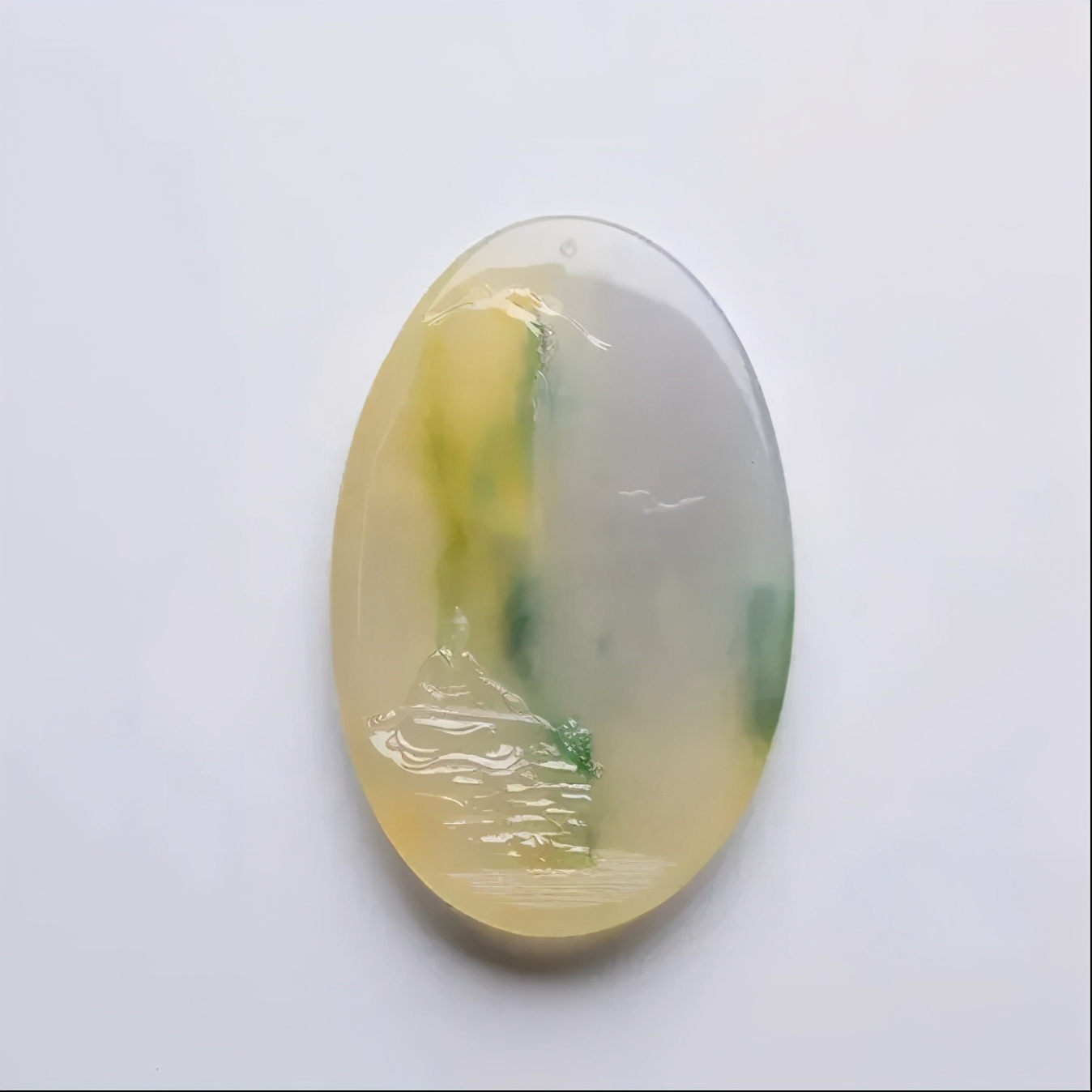 I am a jade carver. Two pieces of Da Makan jadeite wool of the same ...