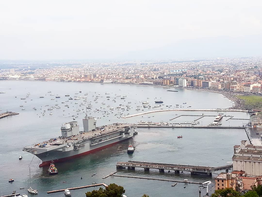 Europe's strongest amphibious assault ship Italy Trieste illustration ...